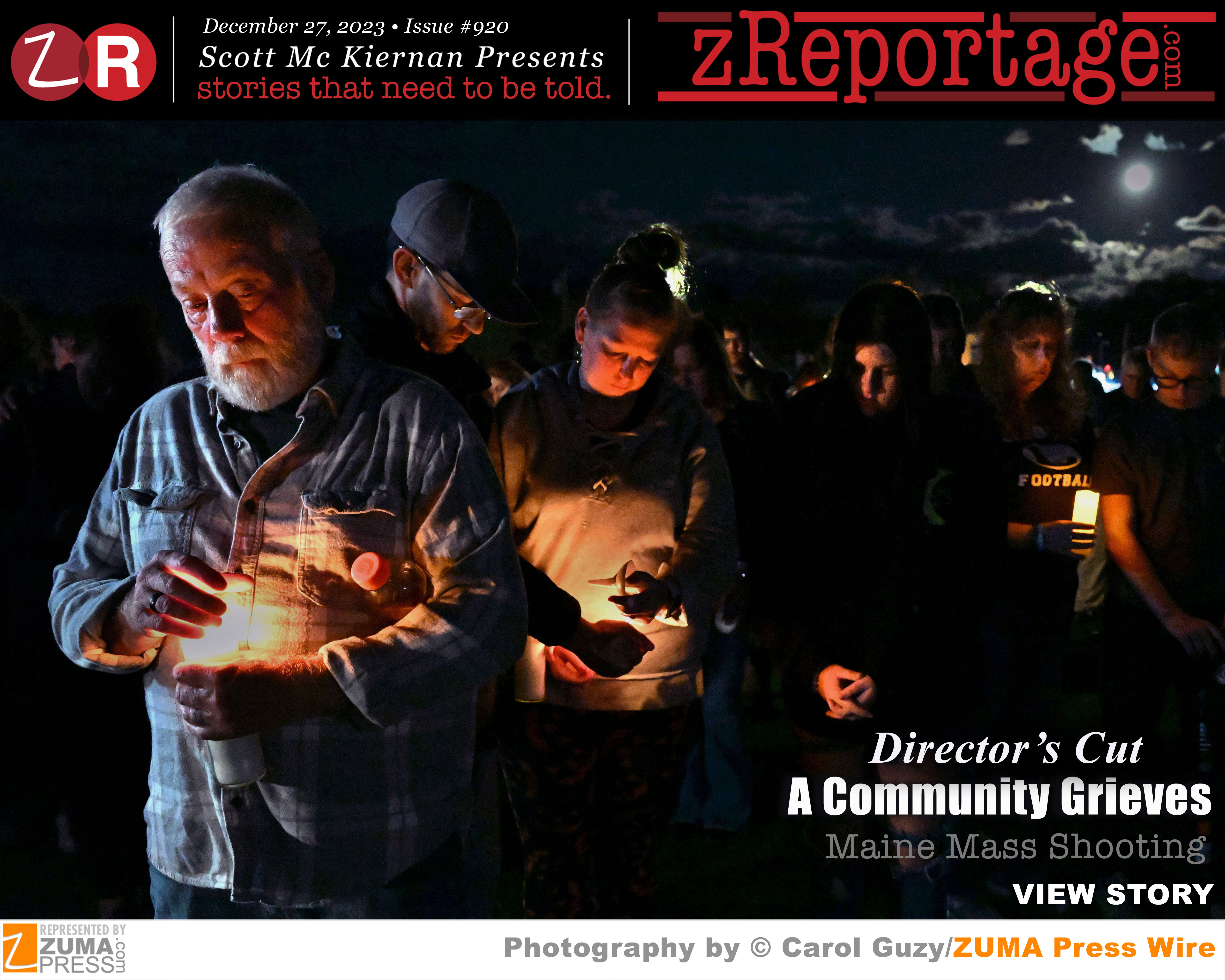 NEW zReportage: A Community Grieves by ZUMA’s Carol Guzy | ZUMAland.com