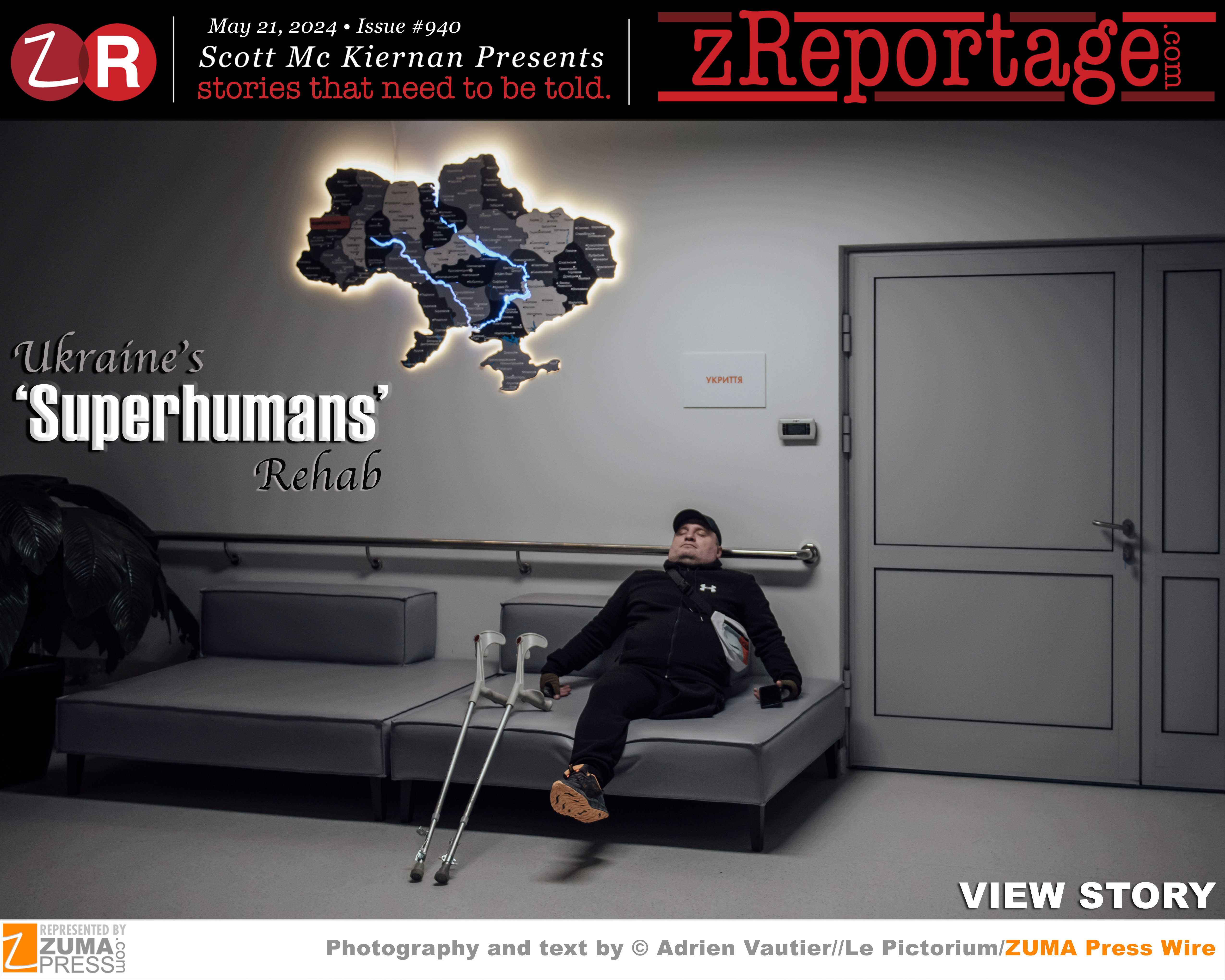 New zReportage: Ukraine’s ‘Superhumans’ Rehab | ZUMAland.com