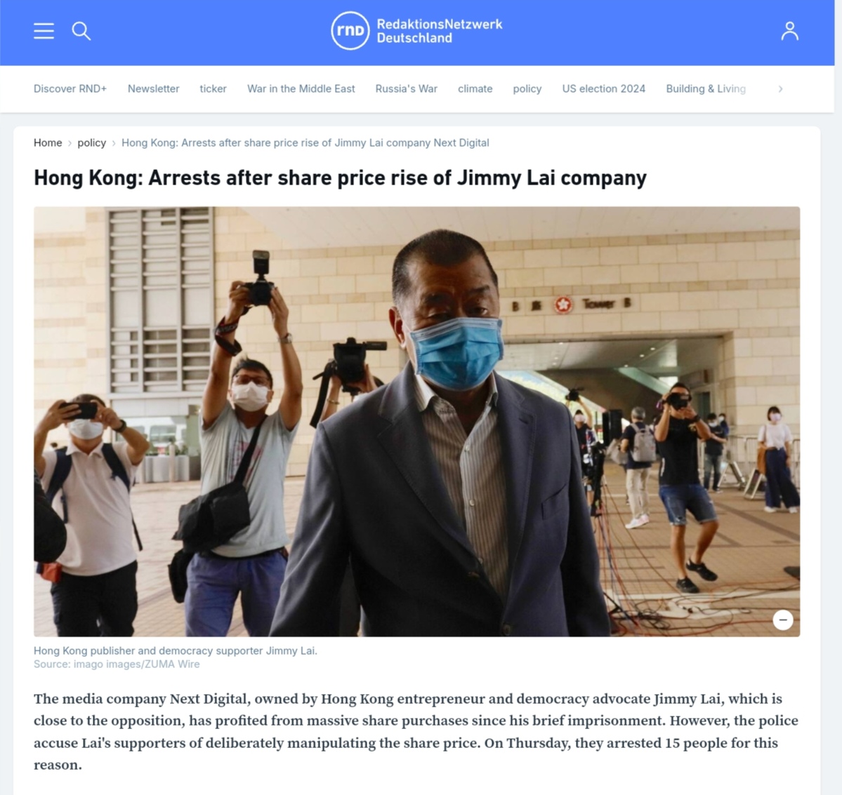 ZUMA’s Liau Chung Ren on German RND | ZUMAland.com