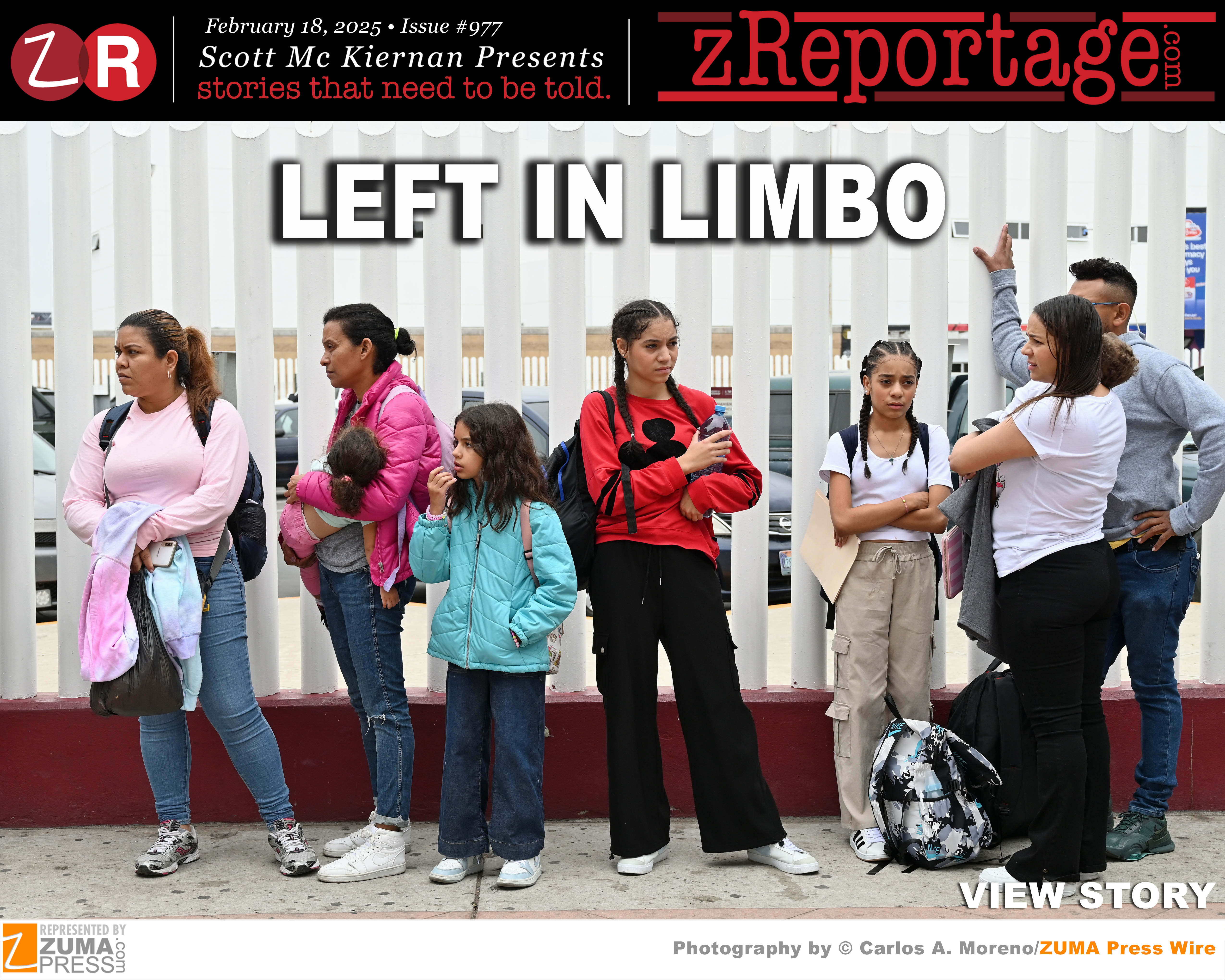 NEW zReportage: LEFT IN LIMBO | ZUMAland.com